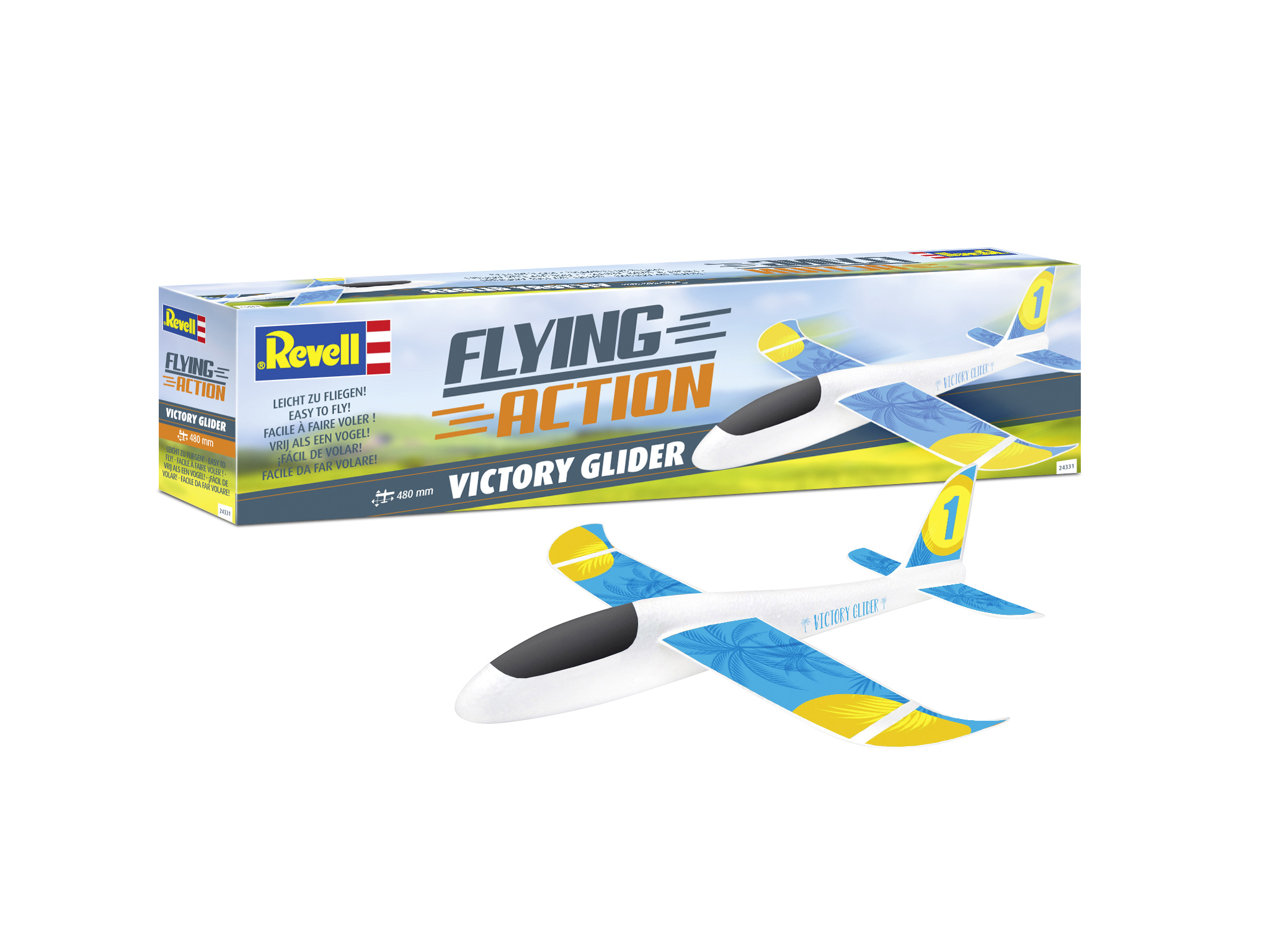Flying Action Victory Glider - Aircraft Model Kit