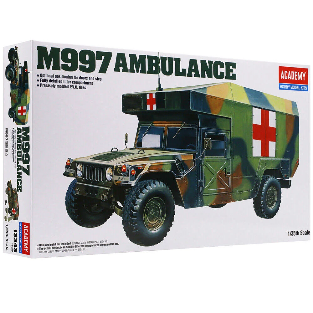 Academy HMMWV M997 Maxi-Ambulance Model Kit