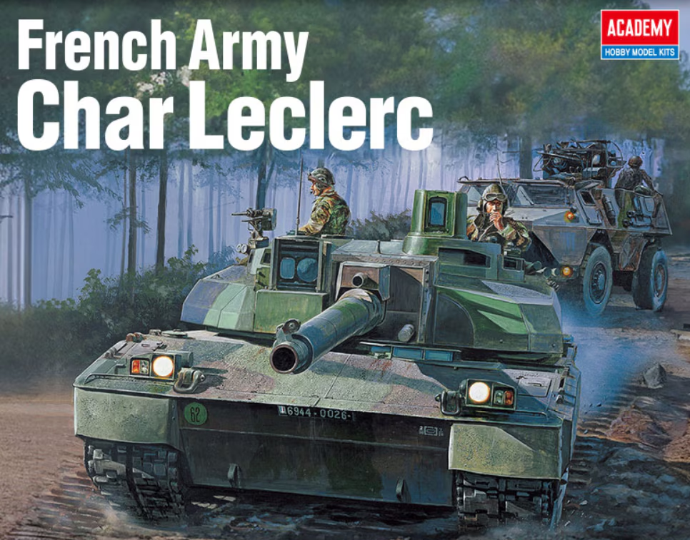 Academy French Army Char Leclerc Tank Kit