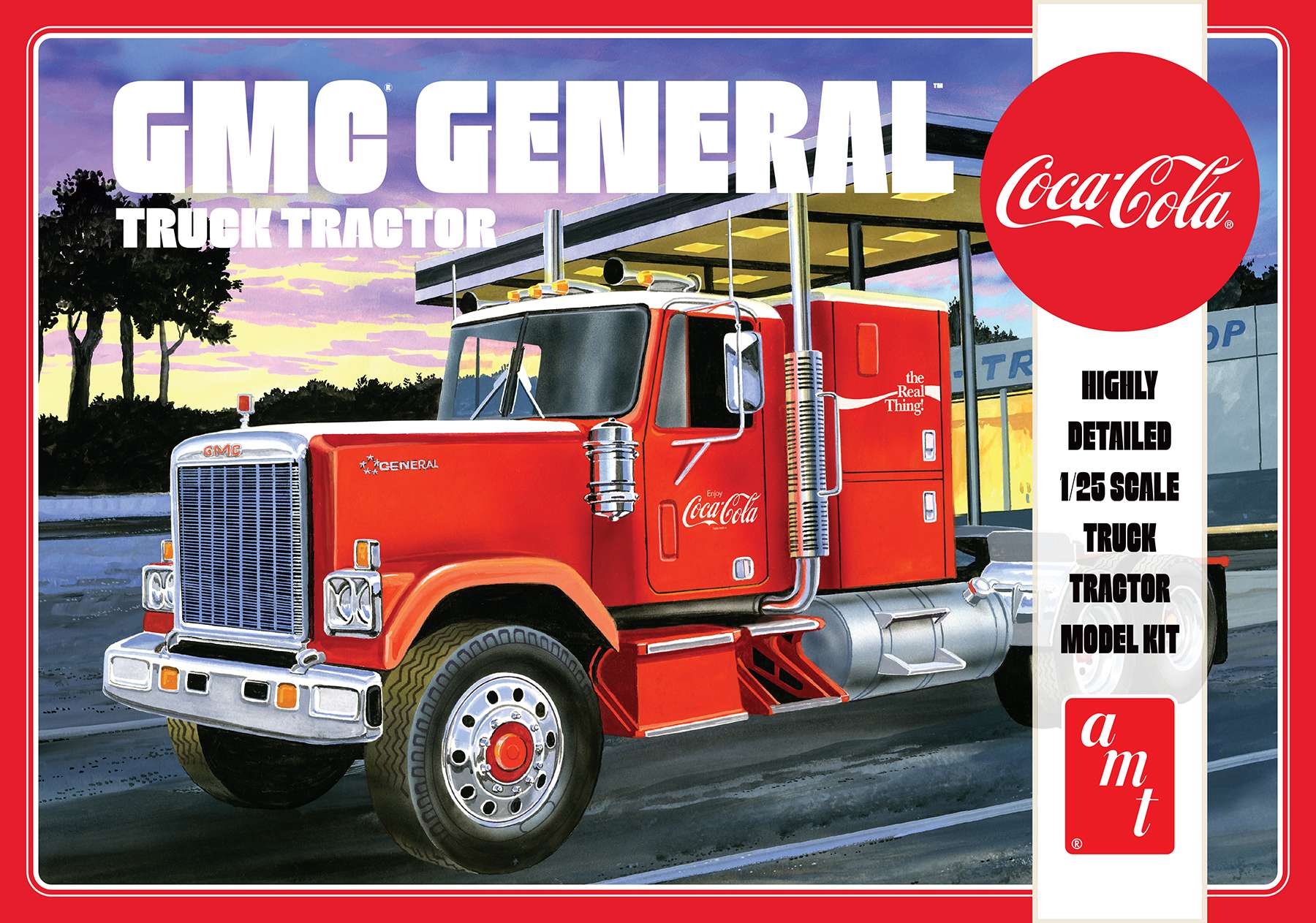 1:25 AMT 1179 Coca Cola GMC General Truck