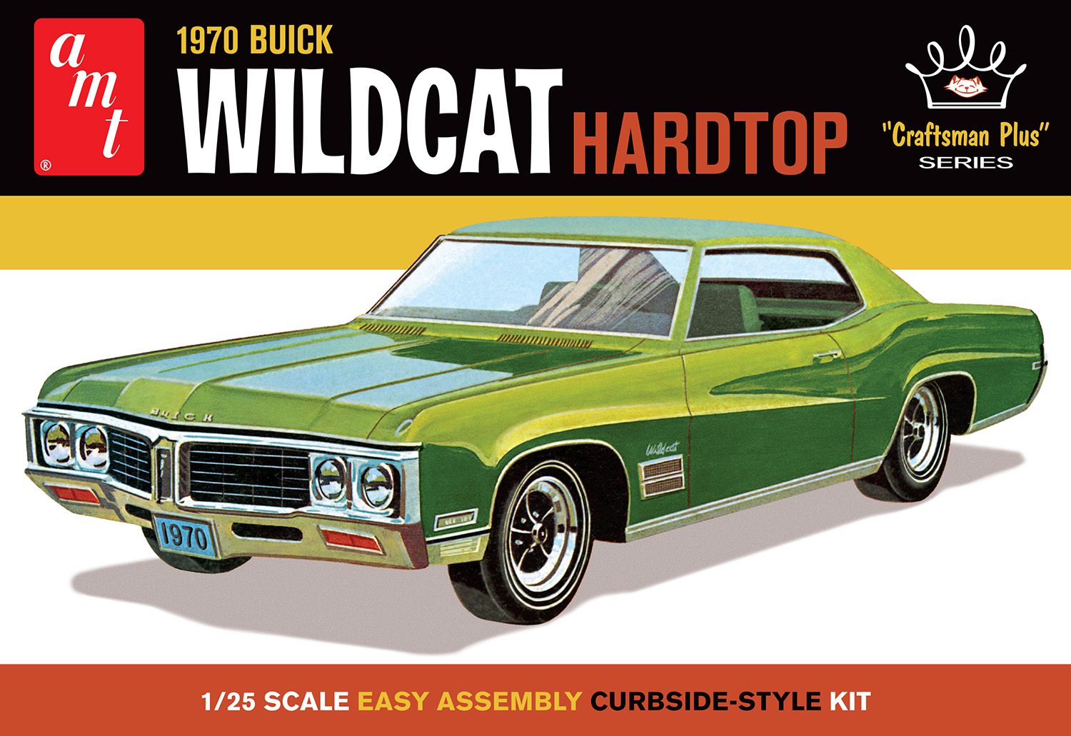 1:25 AMT 1379 1970 Buick Wildcat Hardtop Car