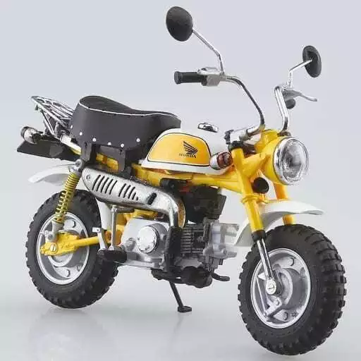 1:12 Aoshima Die-Cast Honda Monkey Plasma Geel