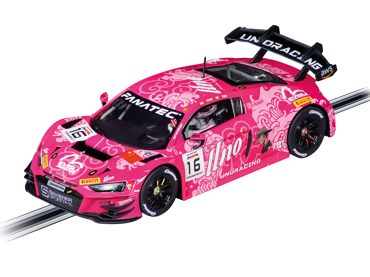 Carrera DIGITAL 124 Audi R8 LMS GT3 Evo II Uno Racing Team
