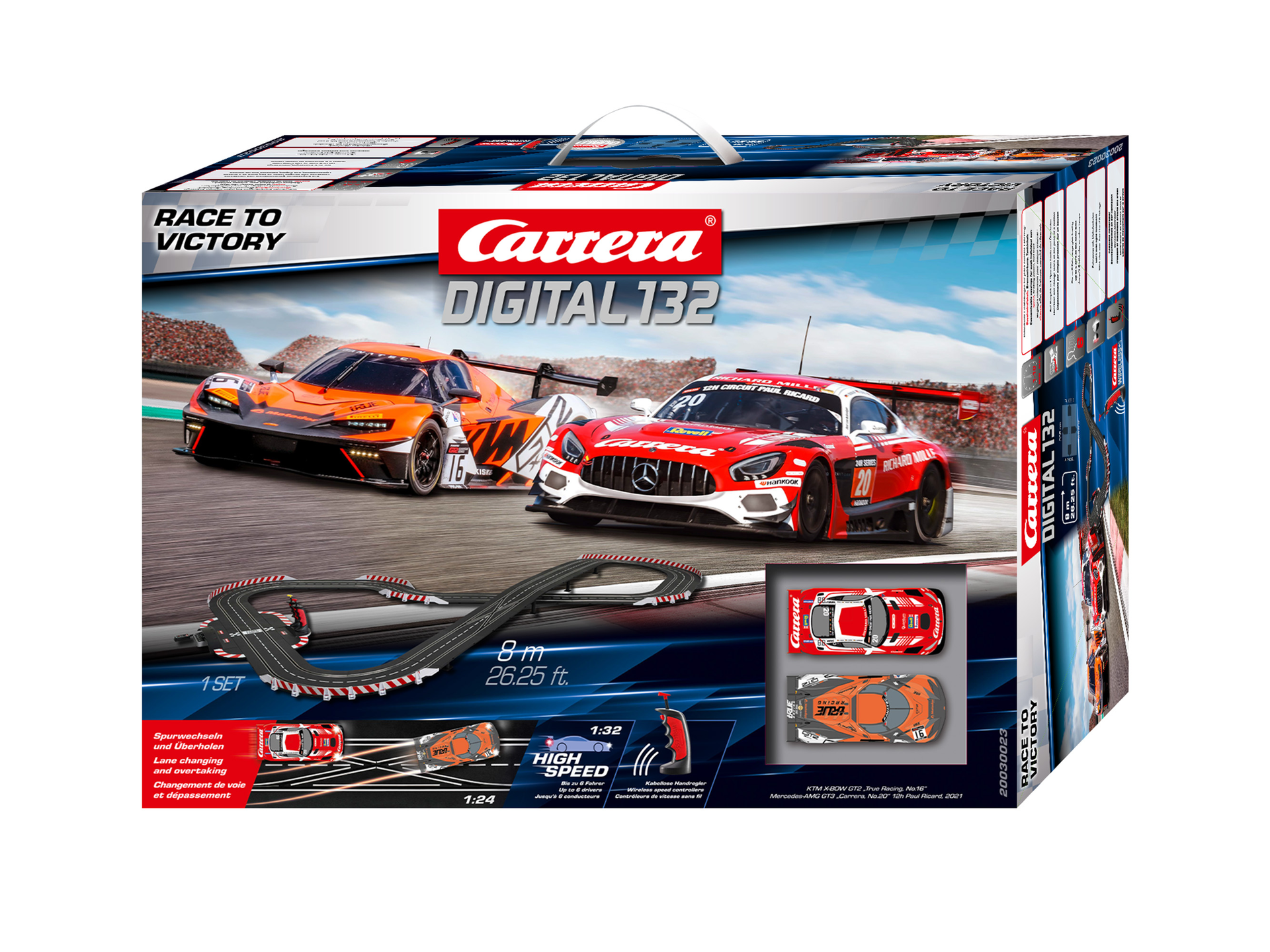 Carrera DIGITAL 132 - Race to Victory Starter Set - Special Edition Track