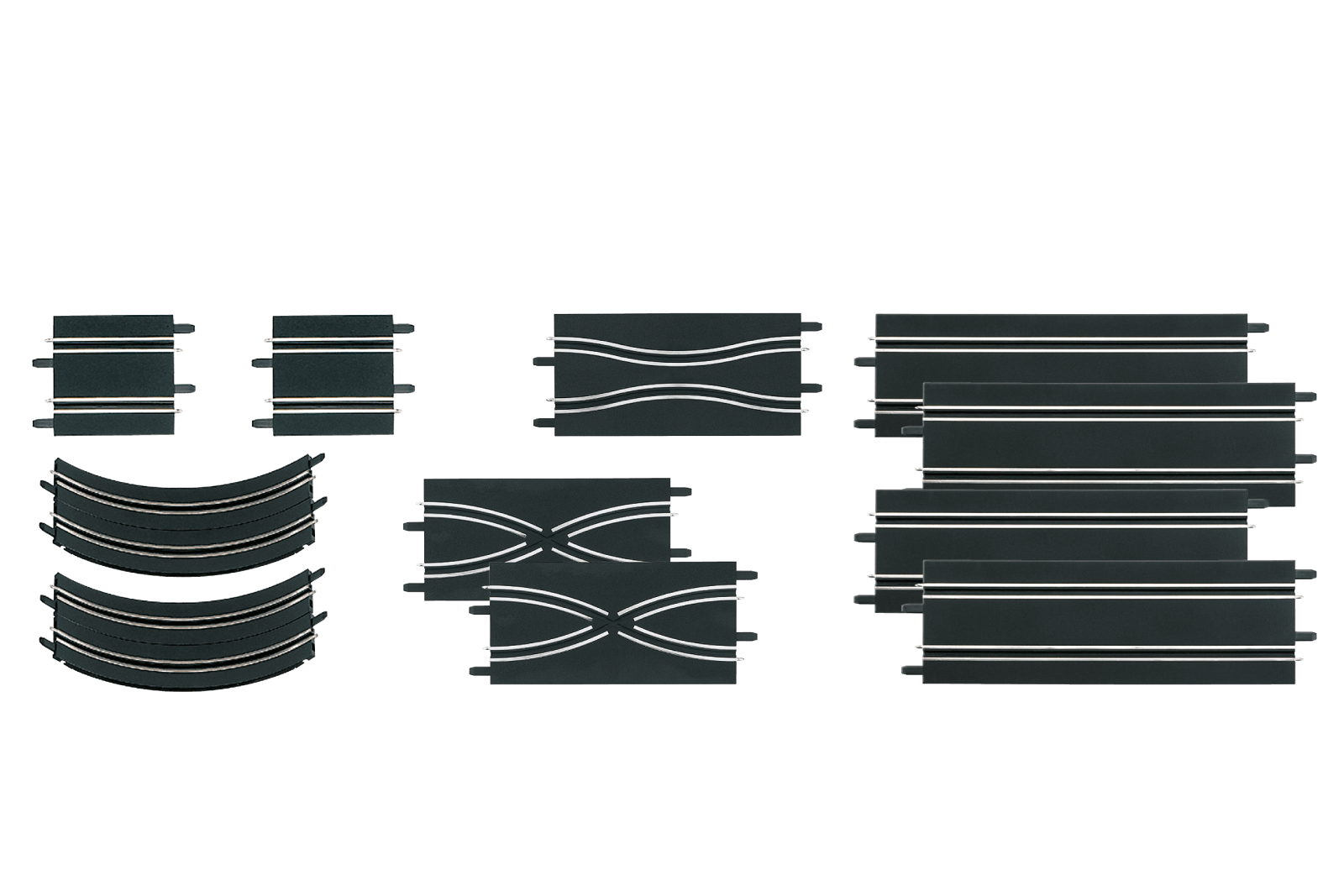 Carrera GO!!! Uitbouw Set 2 - 11 Baandelen Racebaan