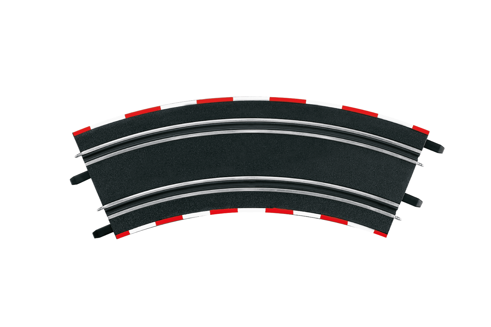 Carrera GO!!! Turn 3/45° Track Parts - 323mm - 4 Pieces