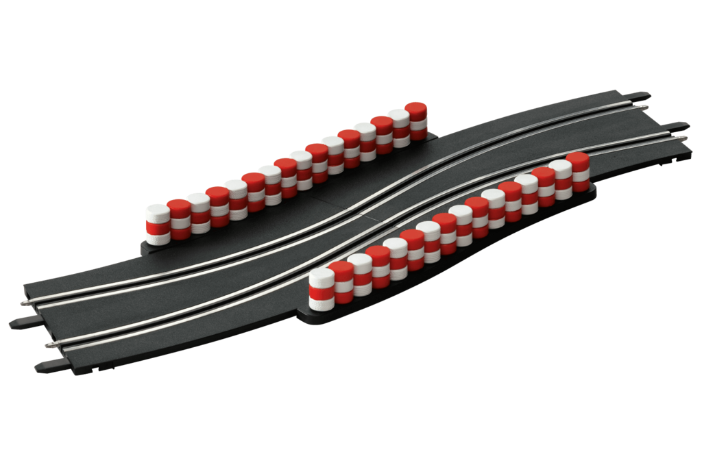 Carrera GO!!! Chicane Narrow Track - 458mm - 2 Pieces