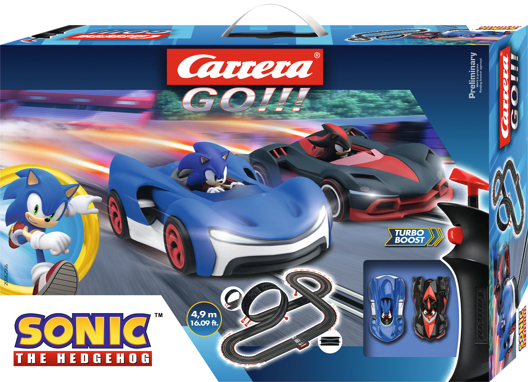 Carrera GO!!! Sonic the Hedgehog 4.9 - Racebaan