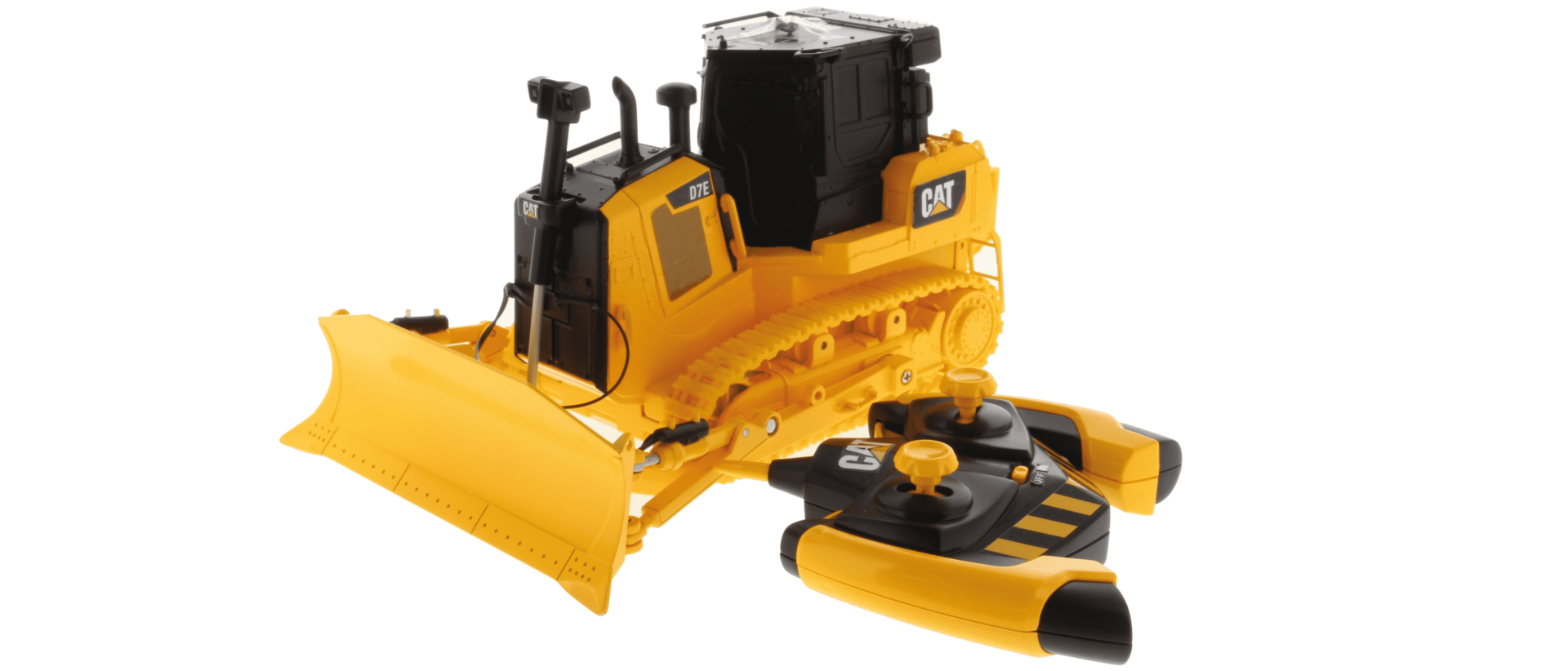 1:35 Carrera RC CAT D7E Track Type Tractor (B/O) - CAT336 Graafmachine