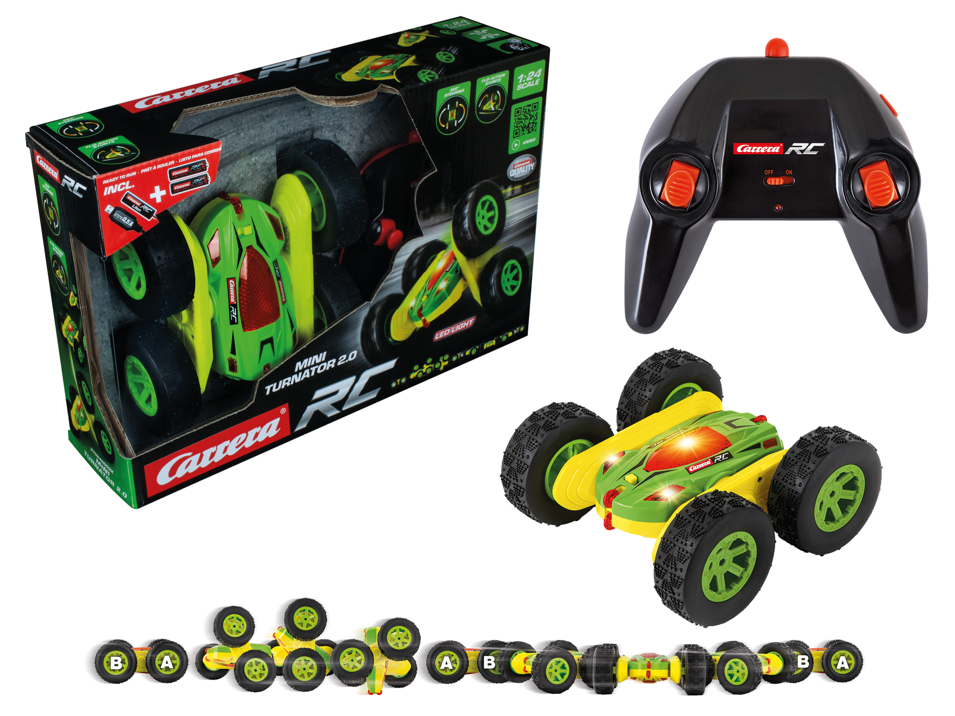 Carrera RC Car Mini Turnator 2.0 - 2,4GHz