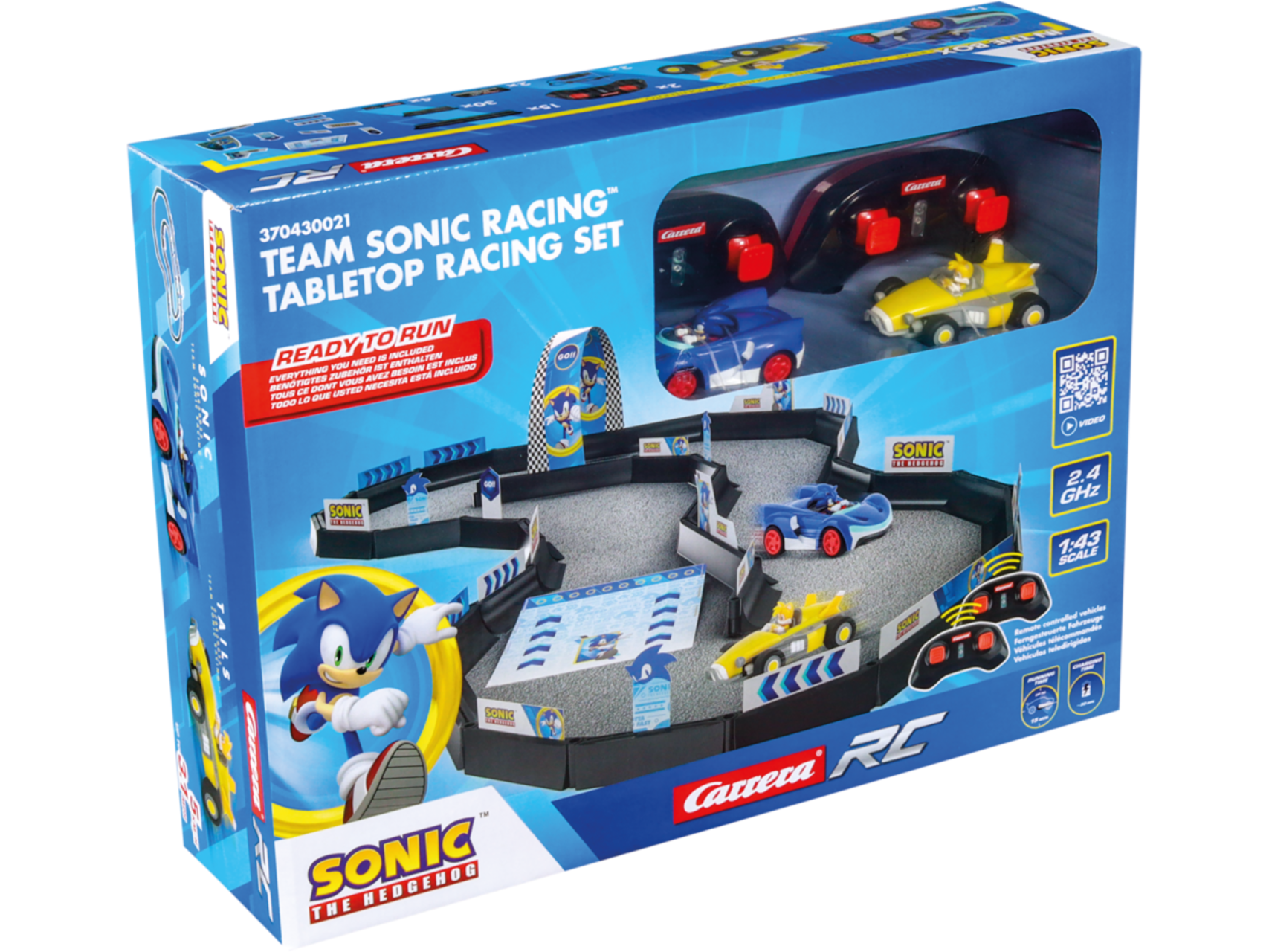 Carrera RC Auto Mini - Sonic vs. Tails - Race Set