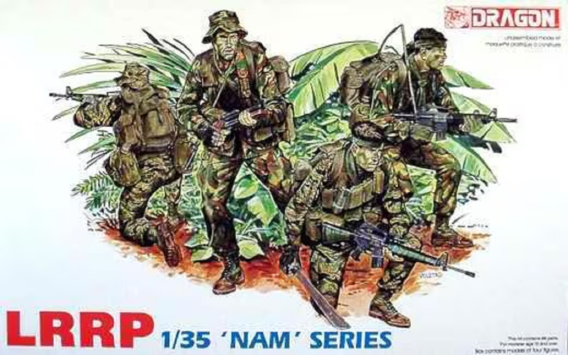 1:35 Dragon 3303 LRRP - Figures - Nam Series