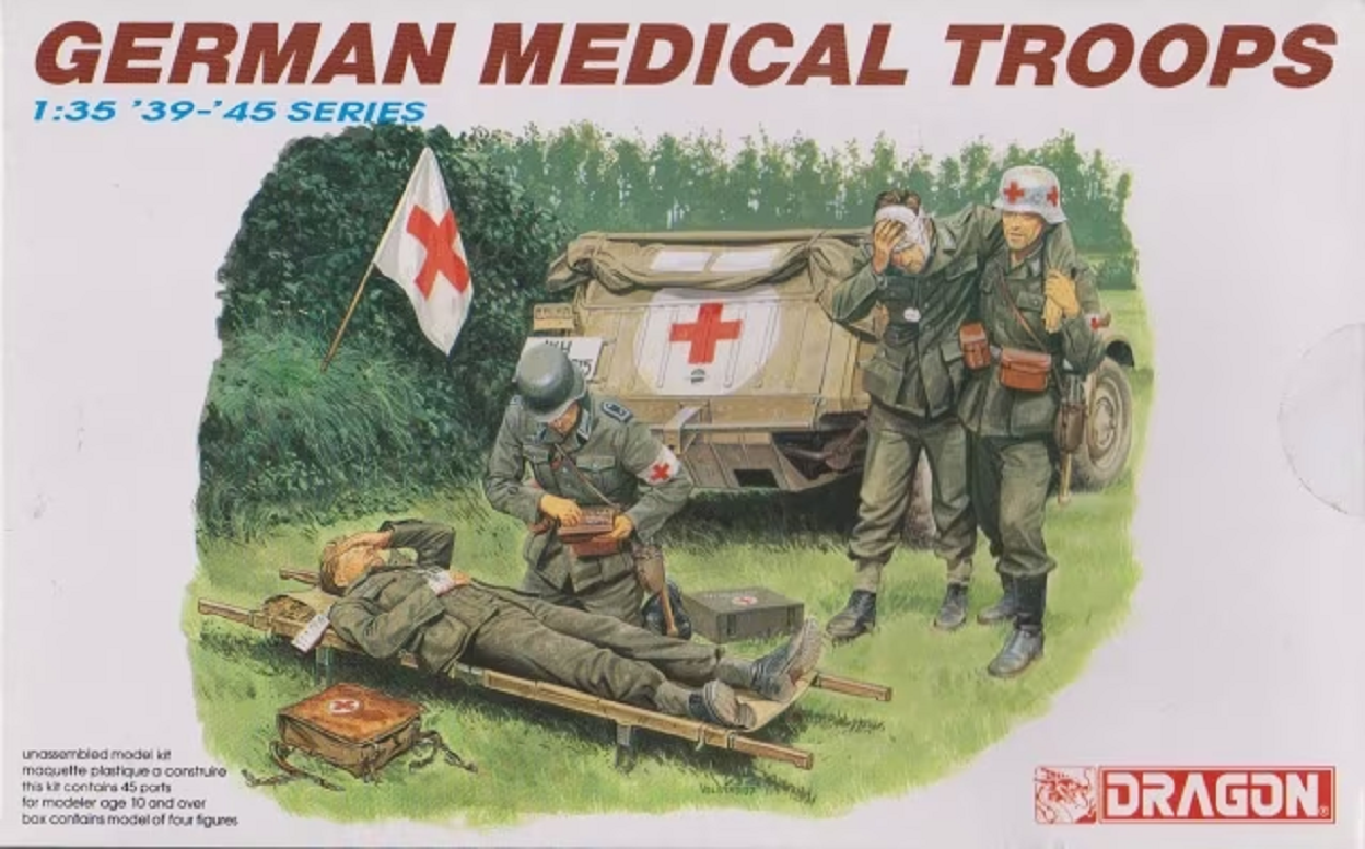 1:35 Dragon 6074 German Medical Troops - Figures
