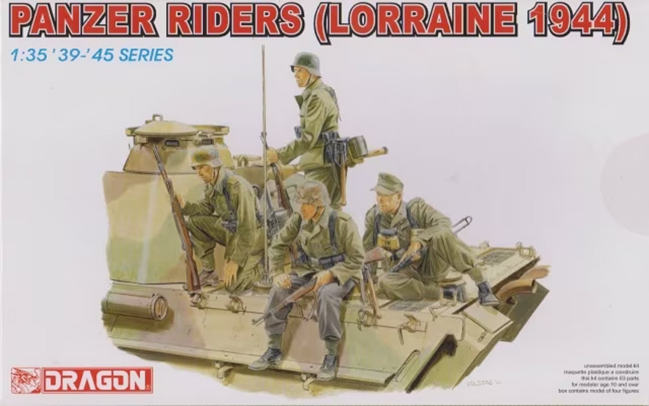 1:35 Dragon 6156 Panzer Riders - Lorraine 1944