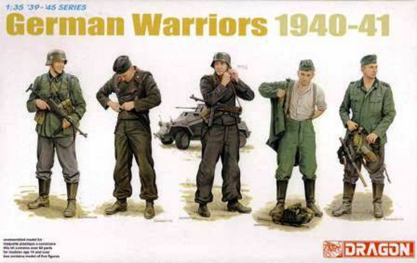 1:35 Dragon 6574 German Warriors - Figures
