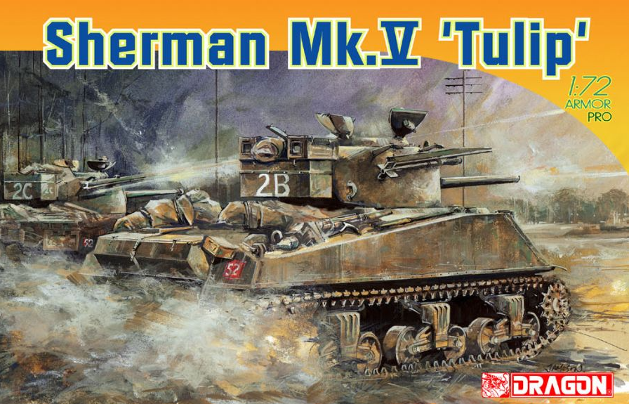 1:72 Dragon 7312 Sherman MK.V Tulip