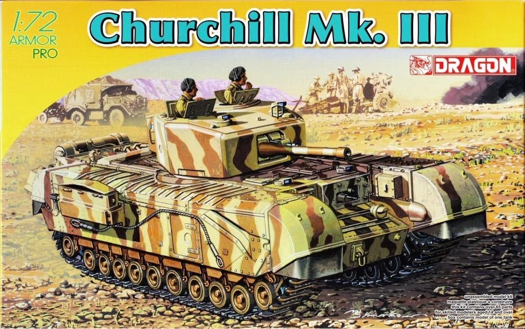 1:72 Dragon 7396 Churchill Mk.III Tank