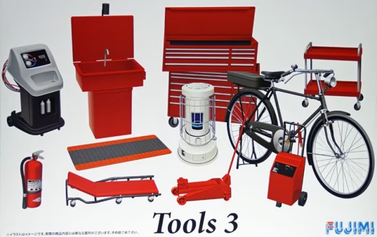 1:24 Fujimi 113739 Garage & Tool Series Tools No. 3