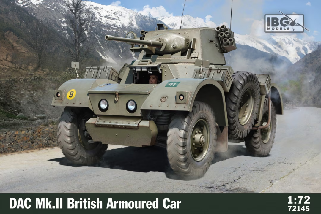 IBG Models 72145: British Daimler Armoured Car Mk.II