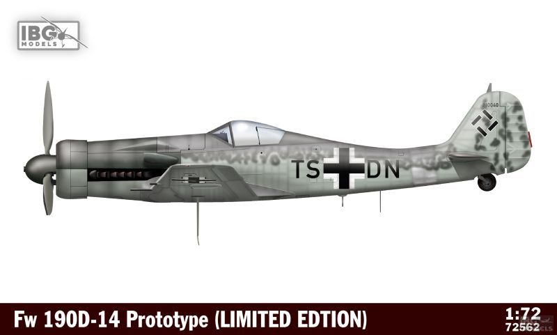 Focke-Wulf Fw 190D-14 Prototype - Limited Edition - 1:72