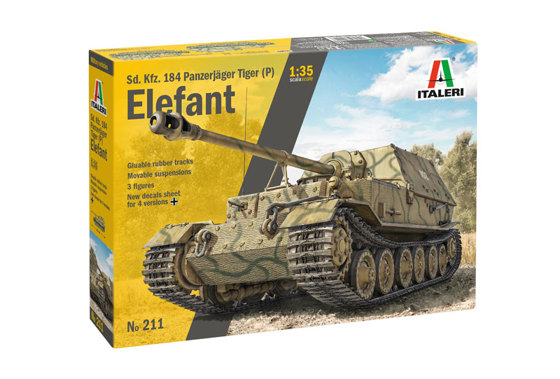 Italeri Sd.Kfz. 184 Elefant Ferdinand 1:35 - Tankjager