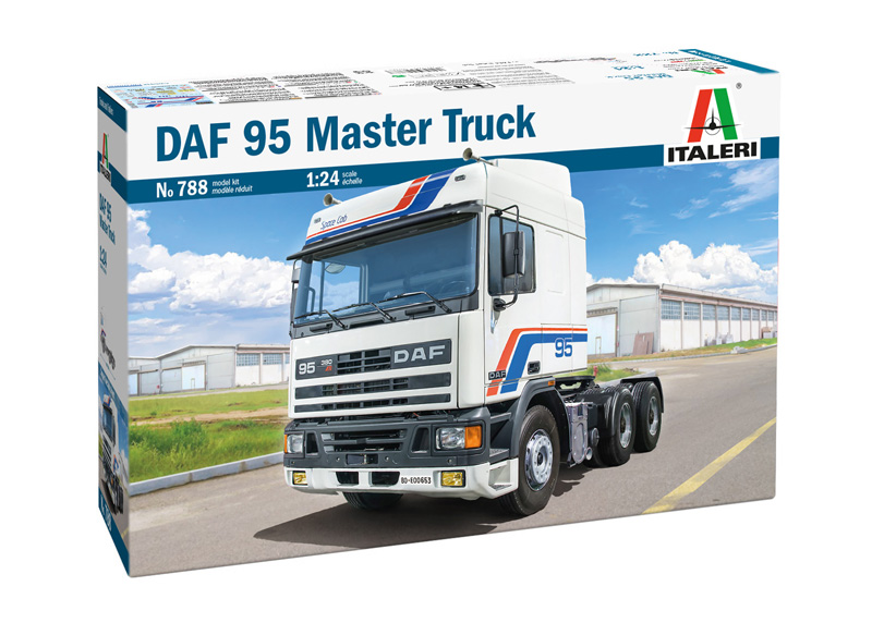 Italeri 0788 DAF 95 ATI Space Cab Truck Modelbouwpakket