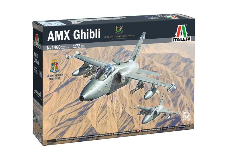 1:72 Italeri 1460 AMX Ghibli Plane | Most-Models.com