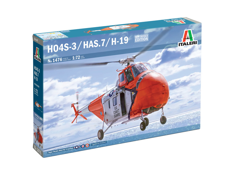 Sikorsky S-55 Helicopter - HO4S-3 / HAS.7 / H-19 - 1:72