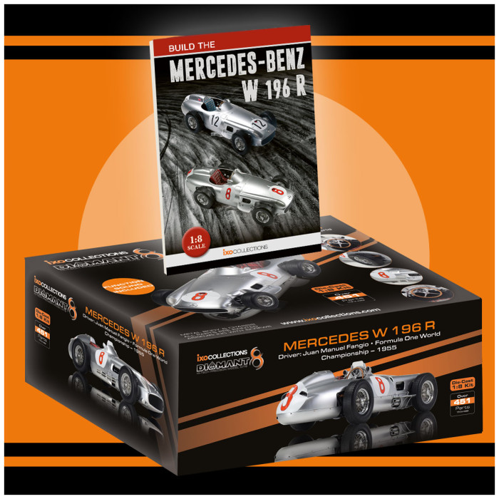 1:8 IXO Collections 003 Mercedes-Benz W 196 R No.8 Fangio