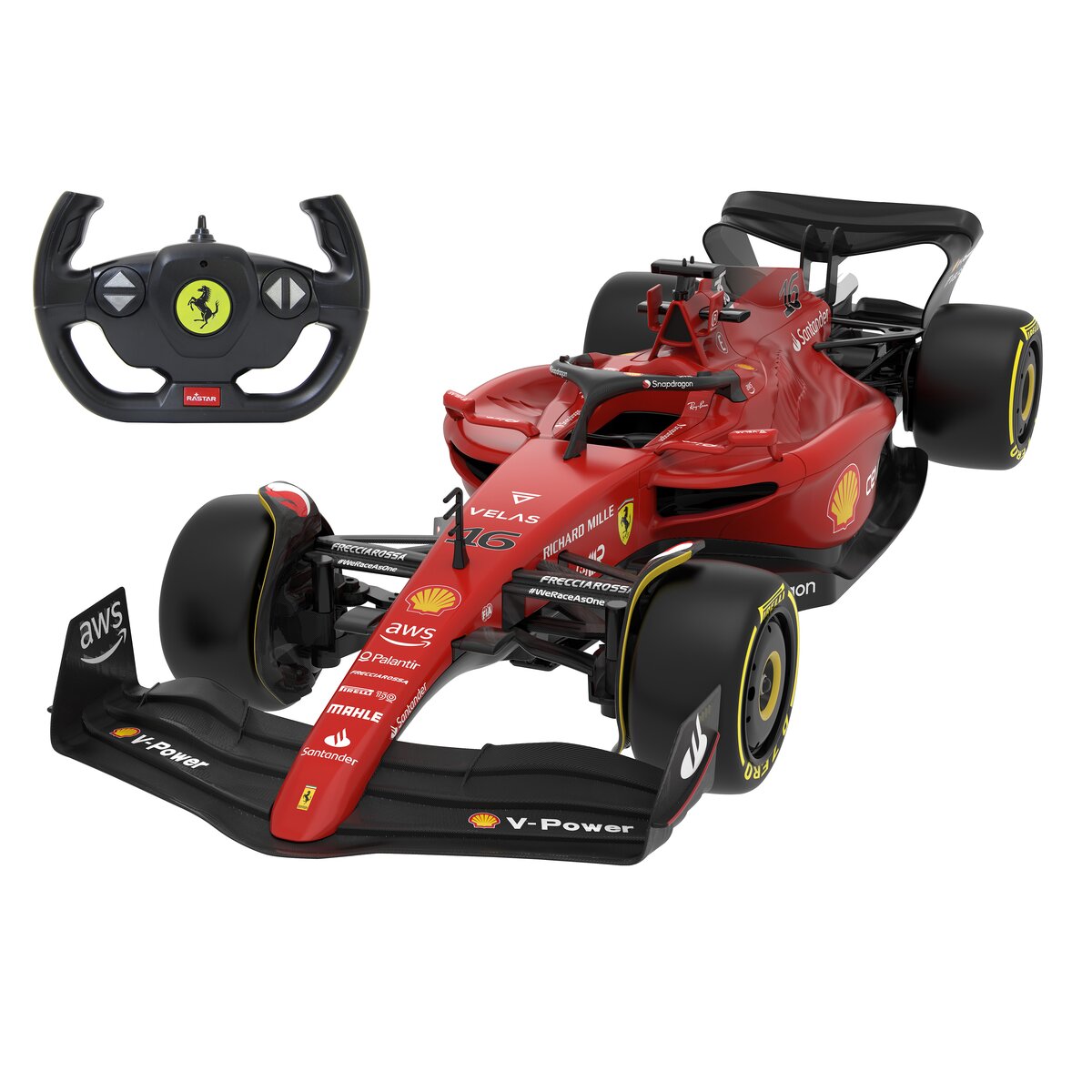 1:12 Jamara 402105 RC Ferrari F1-75 - Rood