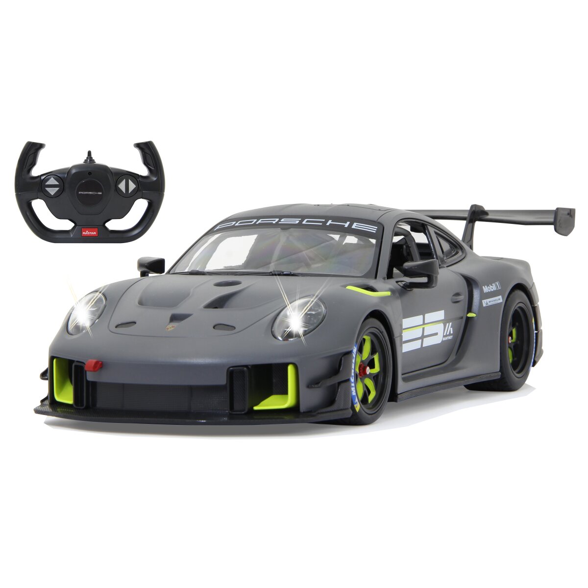 Jamara RC Porsche 911 GT2 RS Clubsport - Grey - 1:14