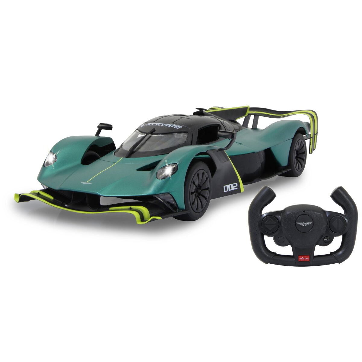 Aston Martin Valkyrie AMR RC Car 1:14 - Dark Green - 2.4GHz