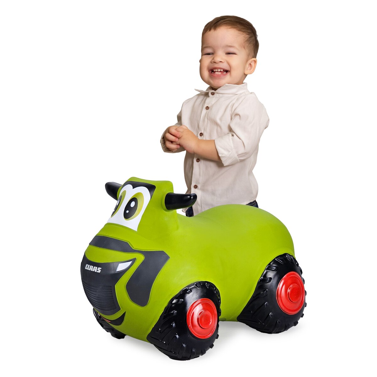 Skippy Tractor Claas Groen - Junior met Pomp