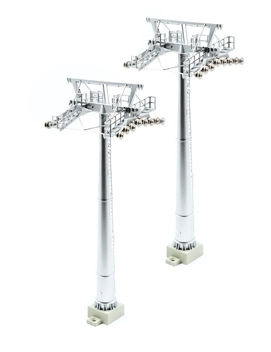 1:87 Jaegerndorfer 50500 Cable Car Mast Set 16cm H0