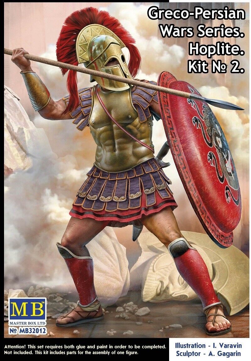 1:32 Master Box 32012 Greco-Persian Wars Series Hoplite