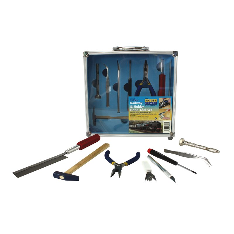 ModelCraft PTK1013 13 Pce Railway & Hobby Hand Tool Set