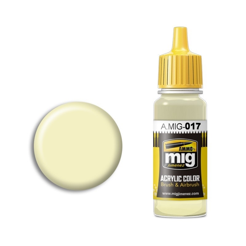 AMMO MIG 0017 Cream White RAL 9001 - Acryl Bestellen?