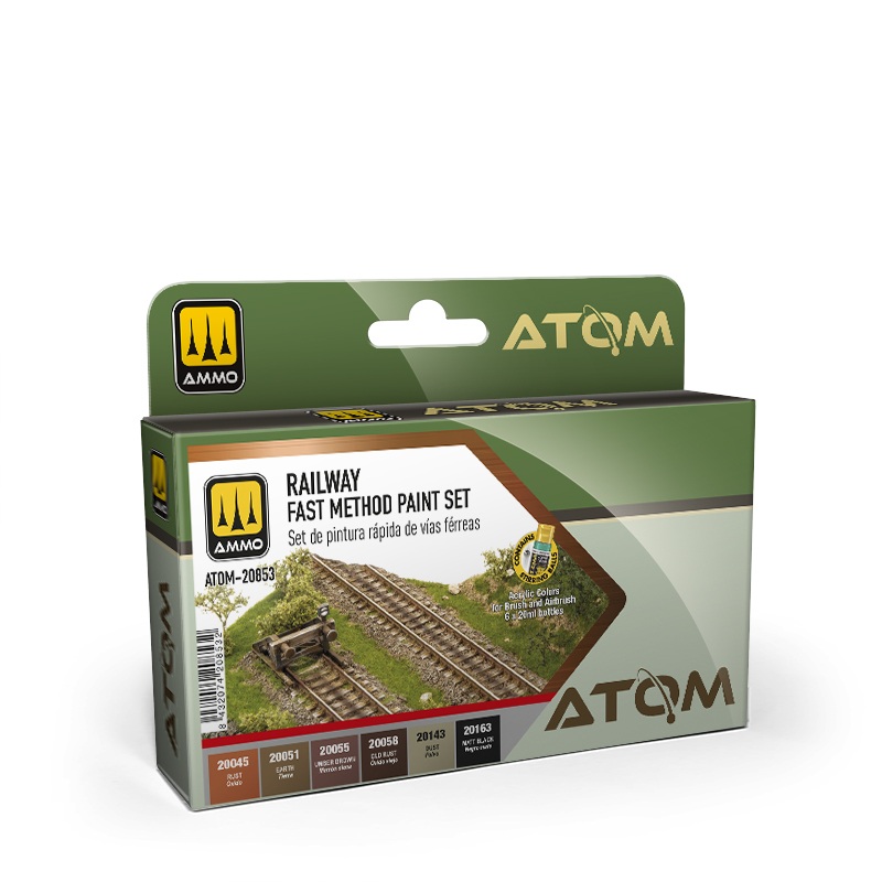 Railway Paint Method Set - Acrylic 6x20ml