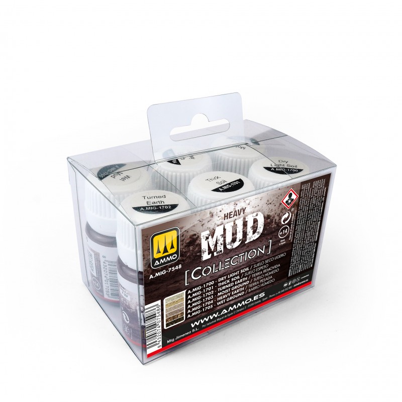 AMMO MIG 7548 Modder Texture Effecten - 6x35ml