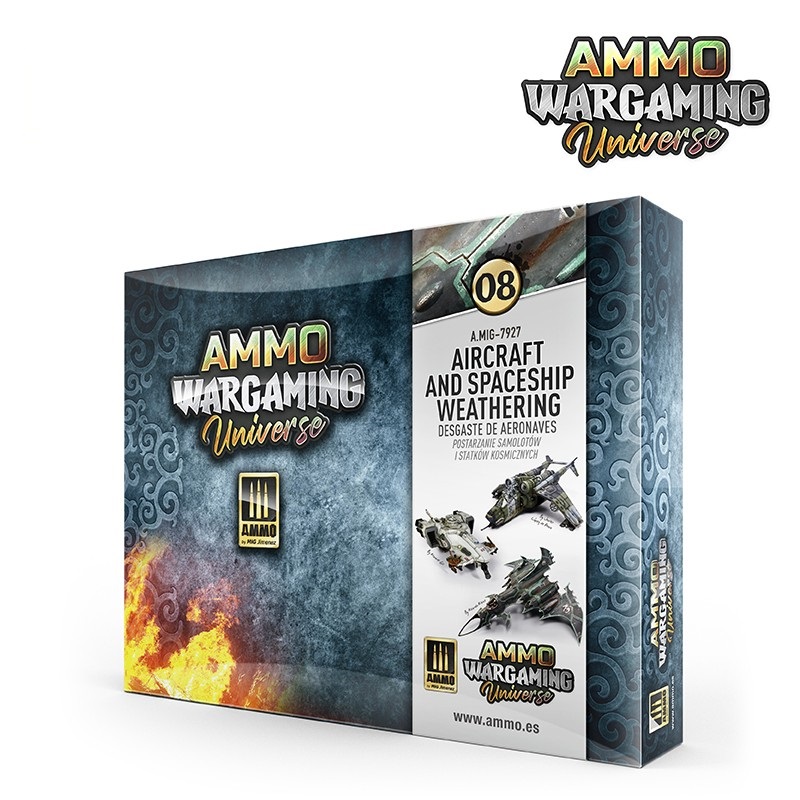 AMMO MIG 7927 Wargaming Universe 08 - Aircraft and Spaceship Weatherin
