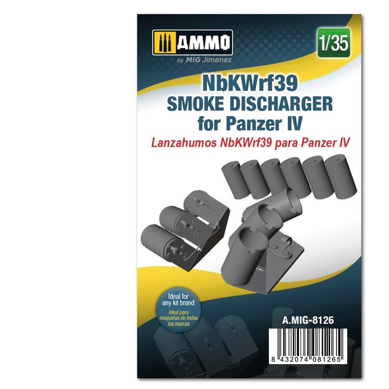 1:35 AMMO MIG 8126 NBKWRF39 SMOKE DISCHARGED for PANZER IV