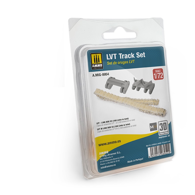 AMMO MIG 8954 LVT Tracks Set Resin Detail