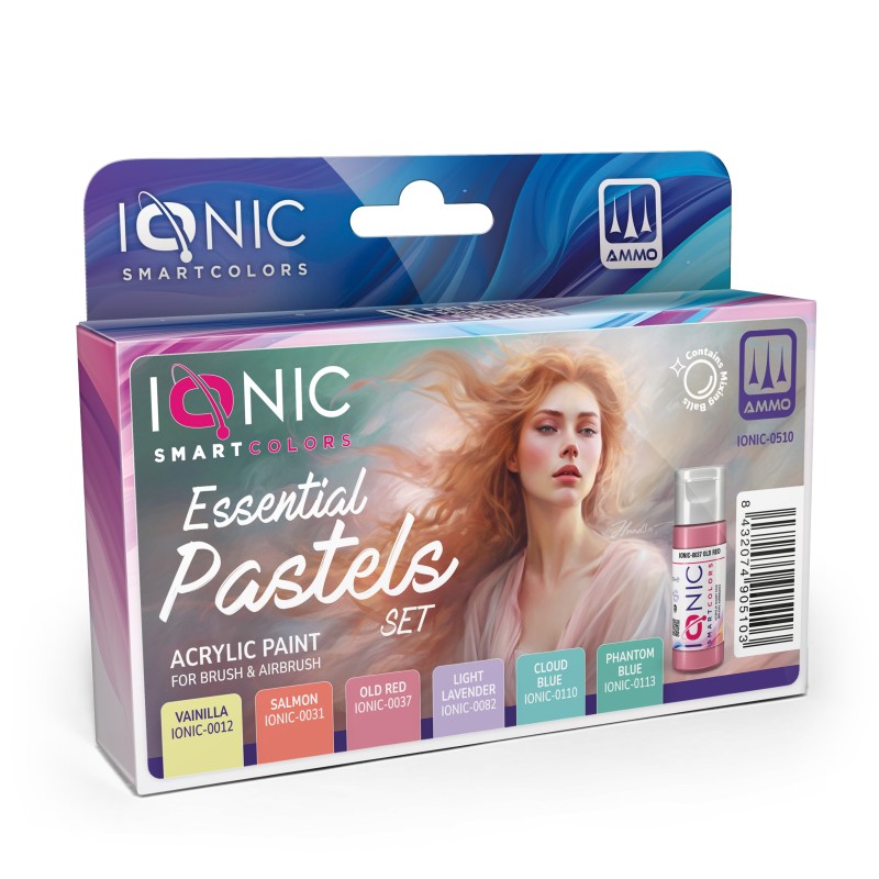 AMMO MIG IO0510 Ionic Smart Colors - Pastel Set 6x20ml