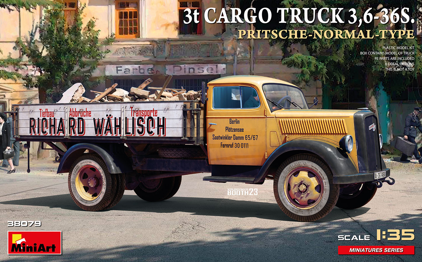 1:35 MiniArt Opel Blitz 3t Cargo Truck
