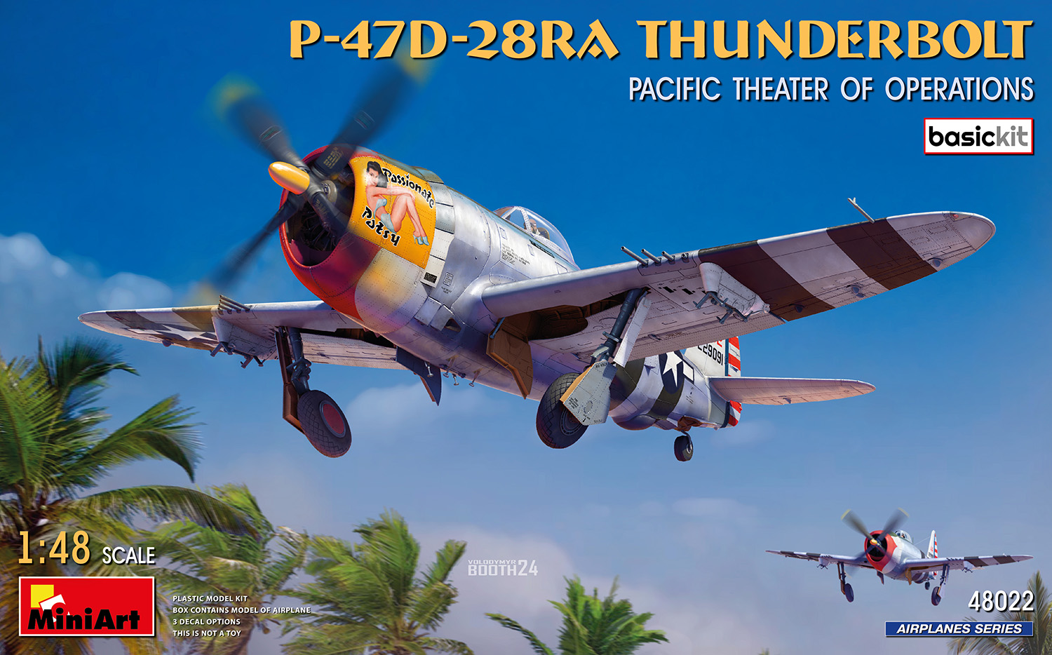 MiniArt 48022: P-47D-28RA Thunderbolt - Pacific Operations Set