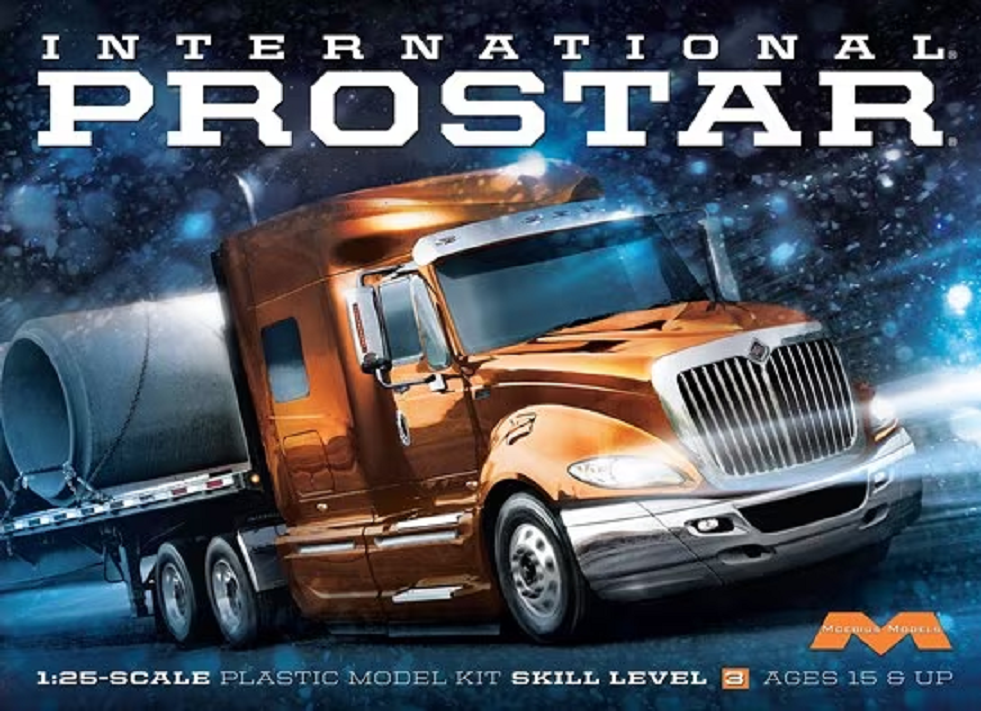 1:25 Moebius 1301 International Prostar Truck