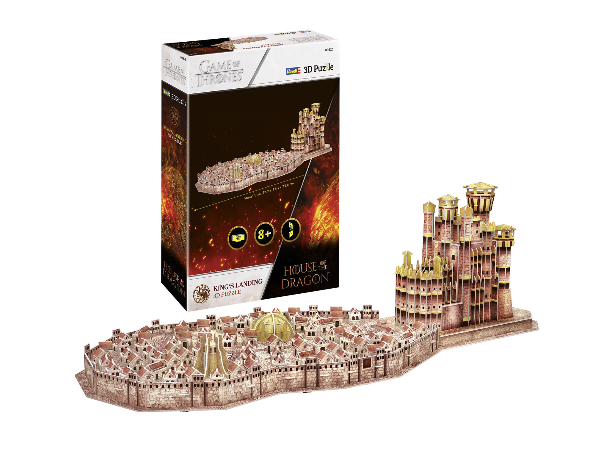 Revell 00225 Game of Thrones King's Landing - 3D Puzzle Model Kit