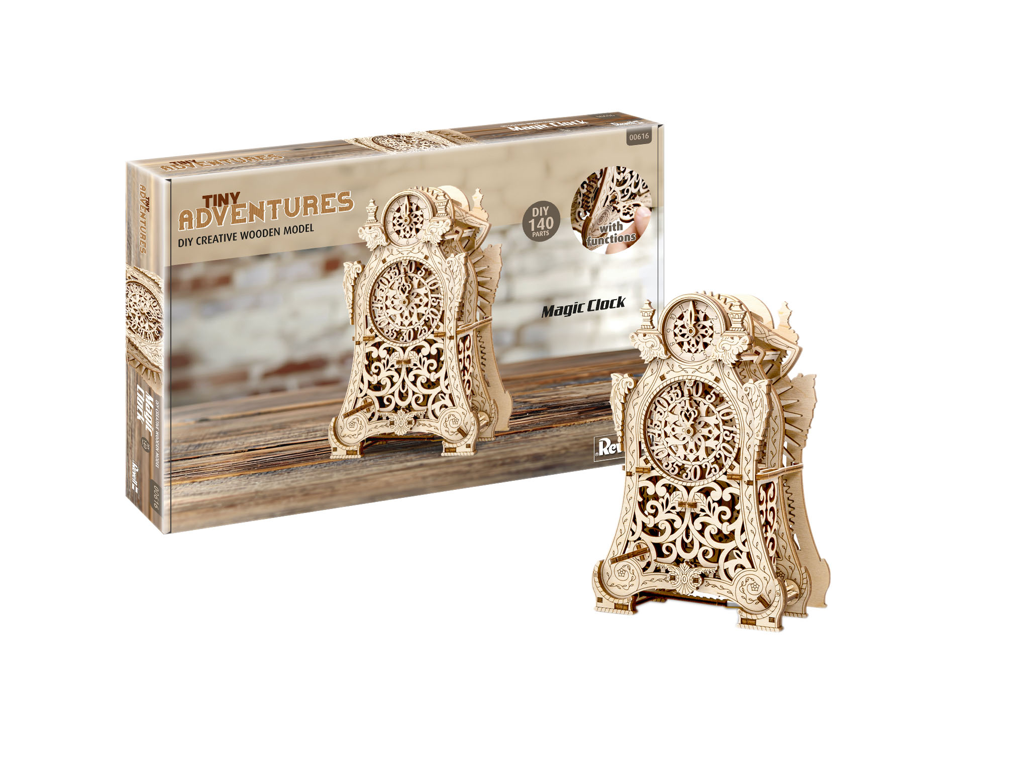 Revell Tiny Adventures Magische Klok - Functioneel Model