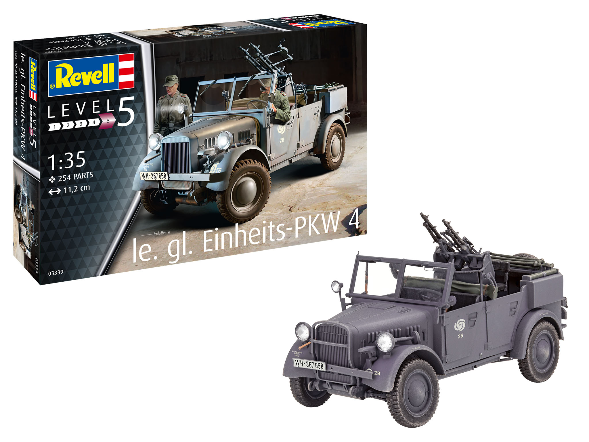 1:35 Revell 03339 Einheits-PKW Kfz.4