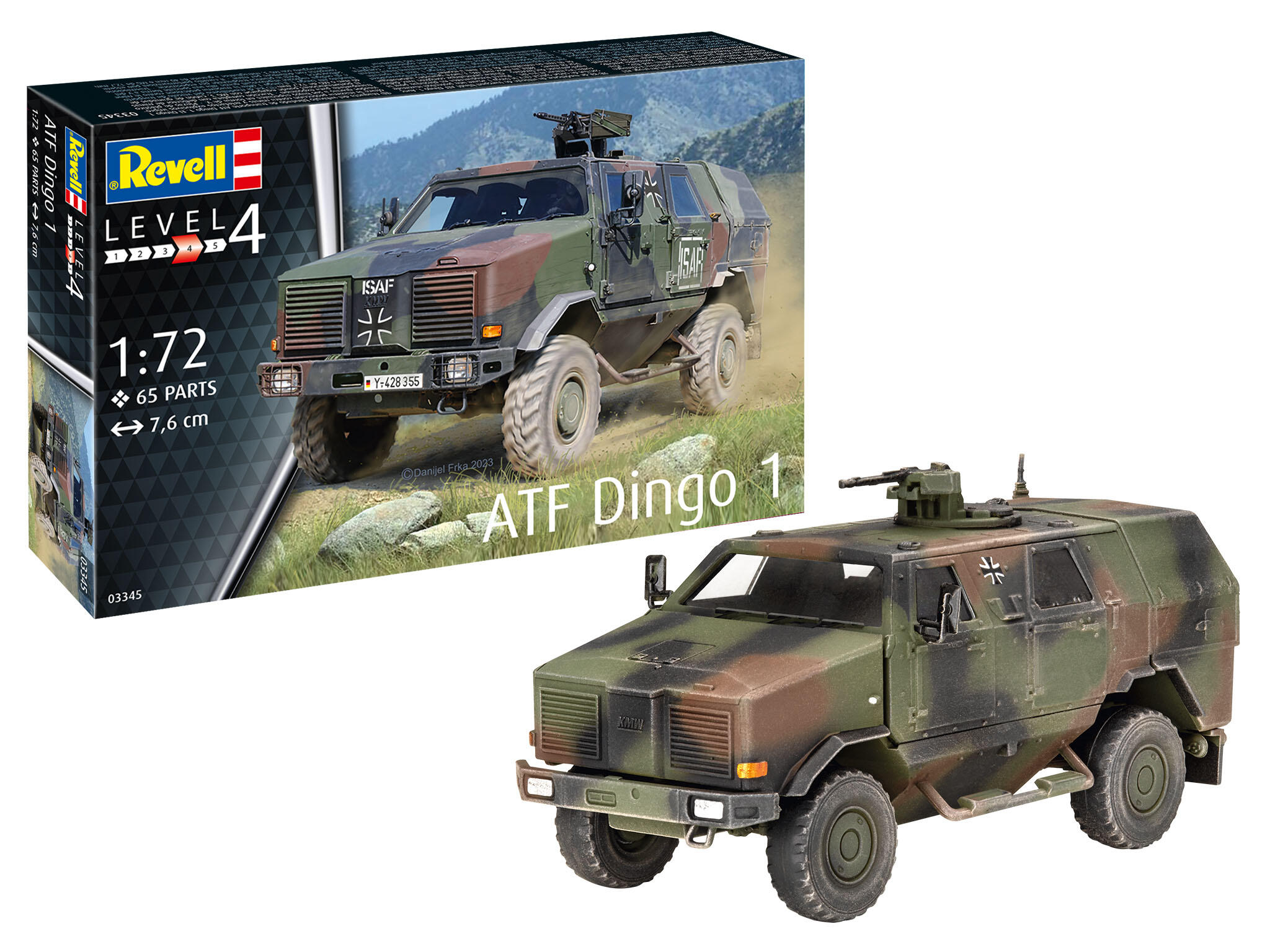 1:72 Revell 03345 ATF Dingo 1 Military Vehicle